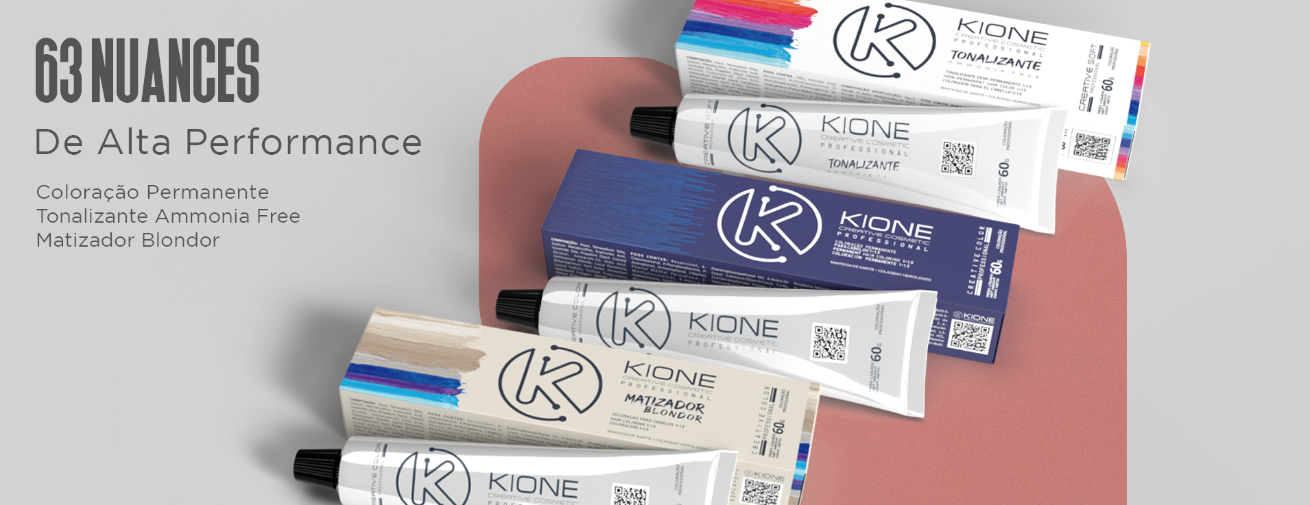 Kione Creative Cosmetic – Quem cuida dos cabelos, pede Kione!