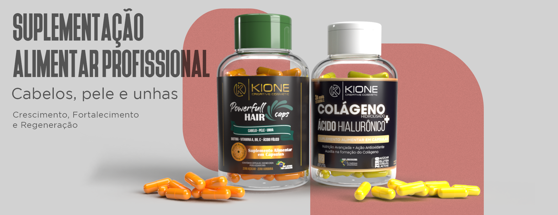 Kione Creative Cosmetic – Quem cuida dos cabelos, pede Kione!
